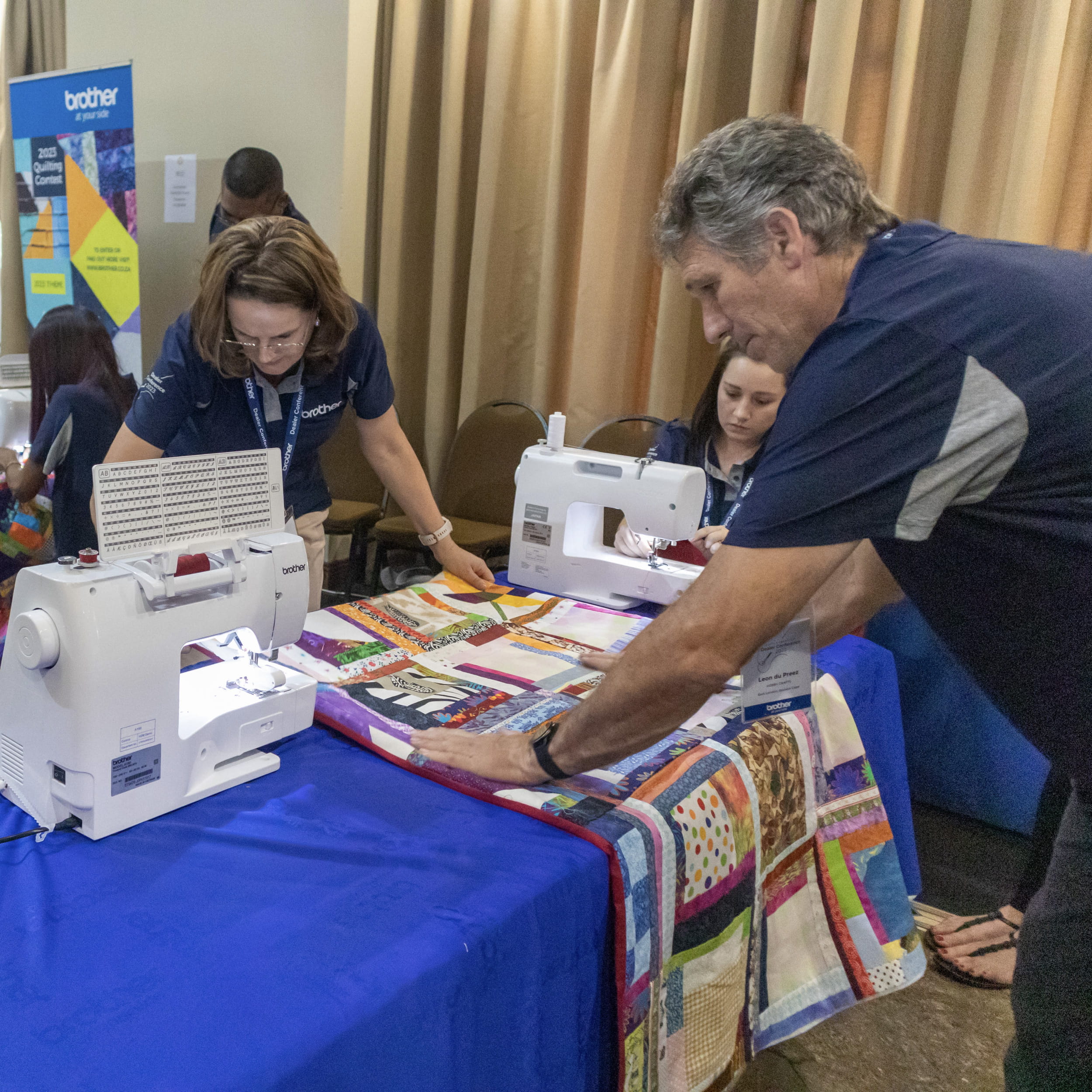 Speed Quilting for Charity