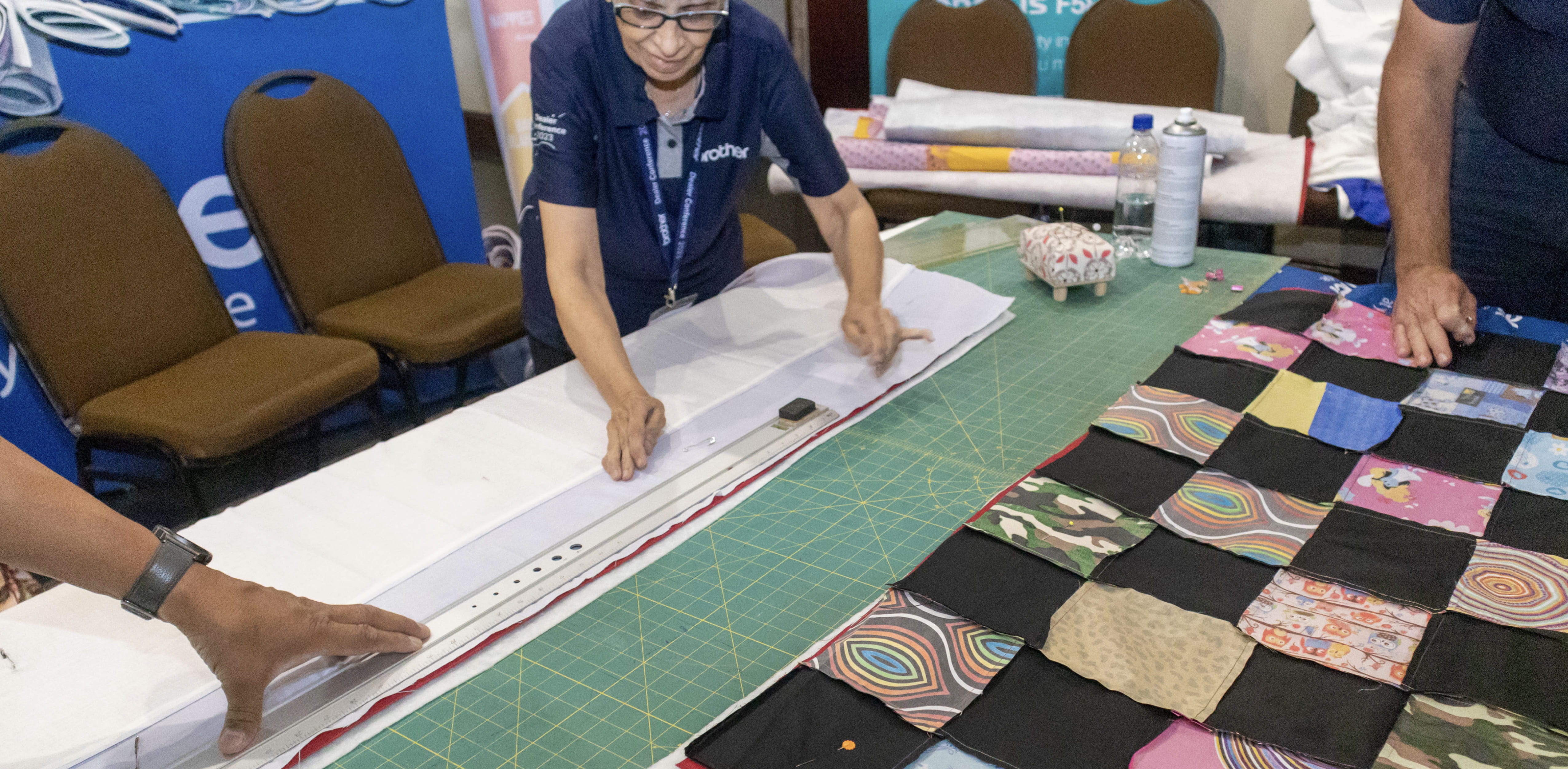 Speed Quilting for Charity