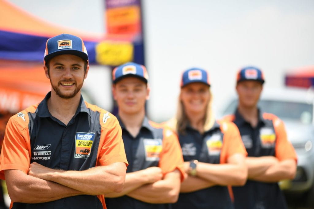 Brother co-sponsors KTM Team 2020