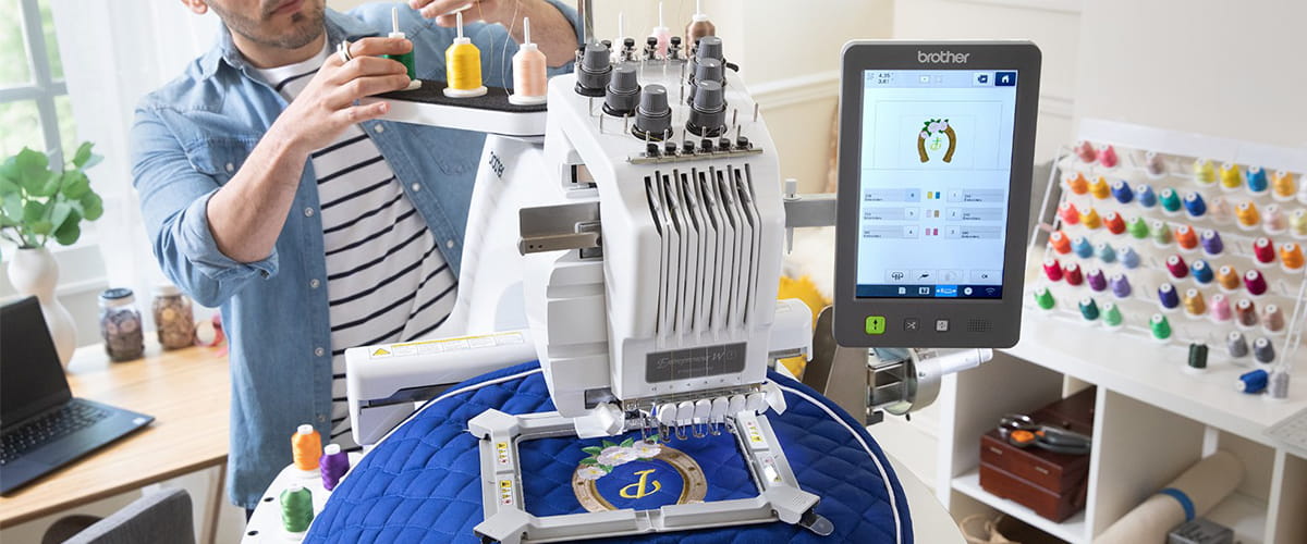 PR Series Embroidery Machines for Business