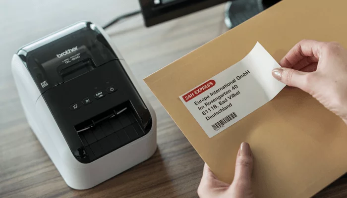 QL Label Printers for wide format labels | Brother Labelling
