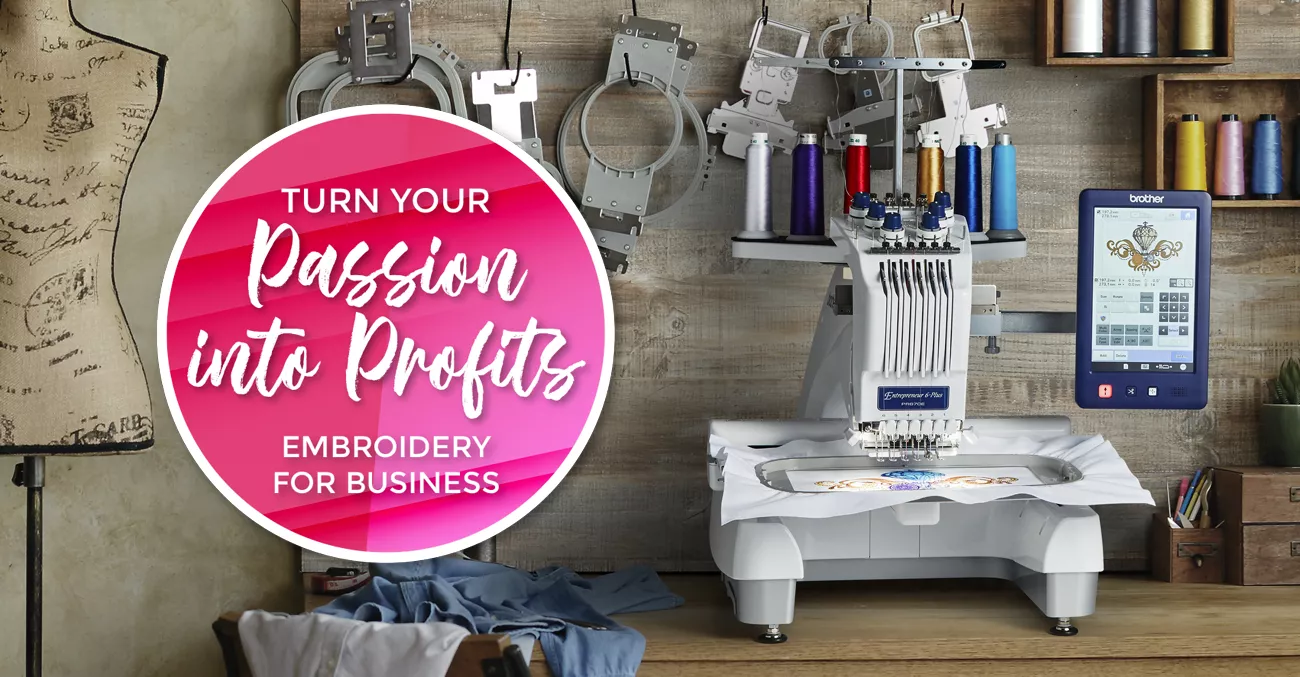 PR Series Embroidery Machines for Business