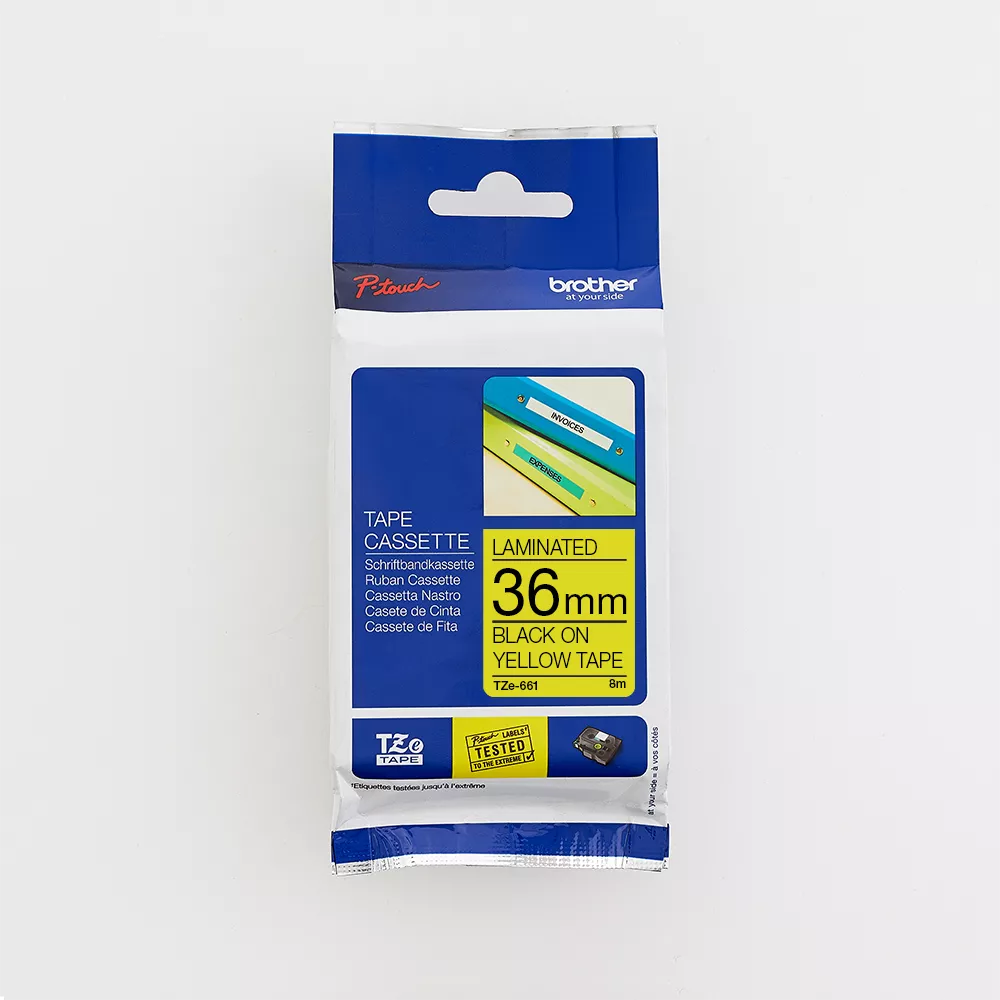 TZe Standard Adhesive Tapes | Brother Tapes and Labels